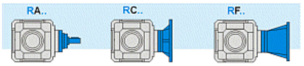 R series, Right angle gearboxes configurations - motec - automating ...