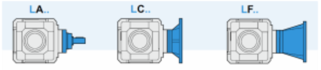 l series, Right angle gearboxes configurations - motec - automating ...